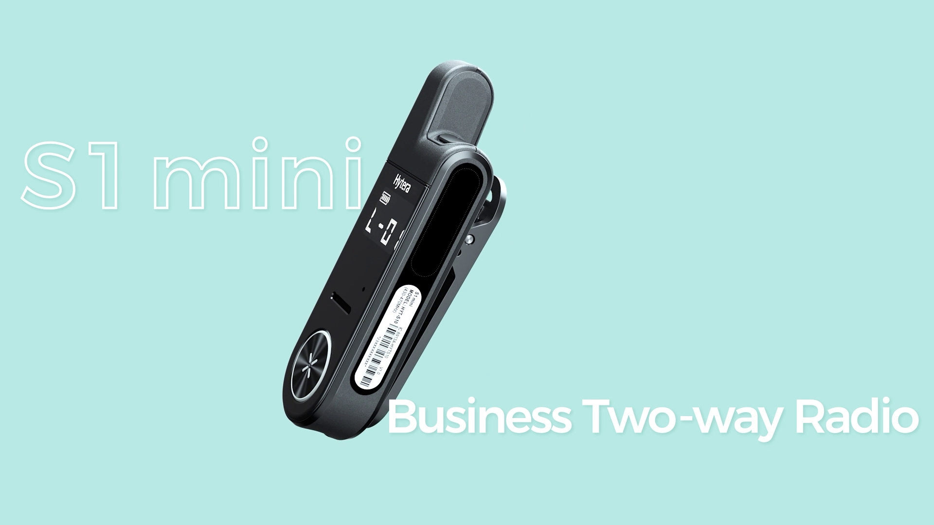 S1mini/S1 mini LF Business Two-way Radio - Hytera